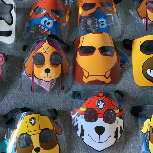 Accessories | 4 Shields And Mask Combo For Kids | Poshmark